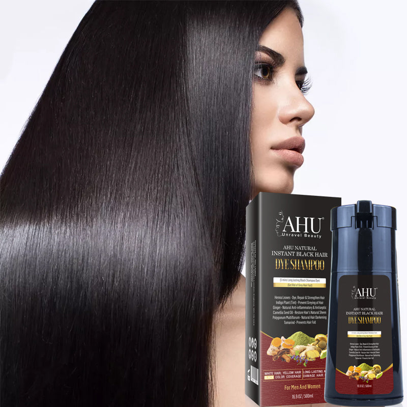 Instant Natural Black Hair Dye: The Secret to Effortlessly Beautiful H ...