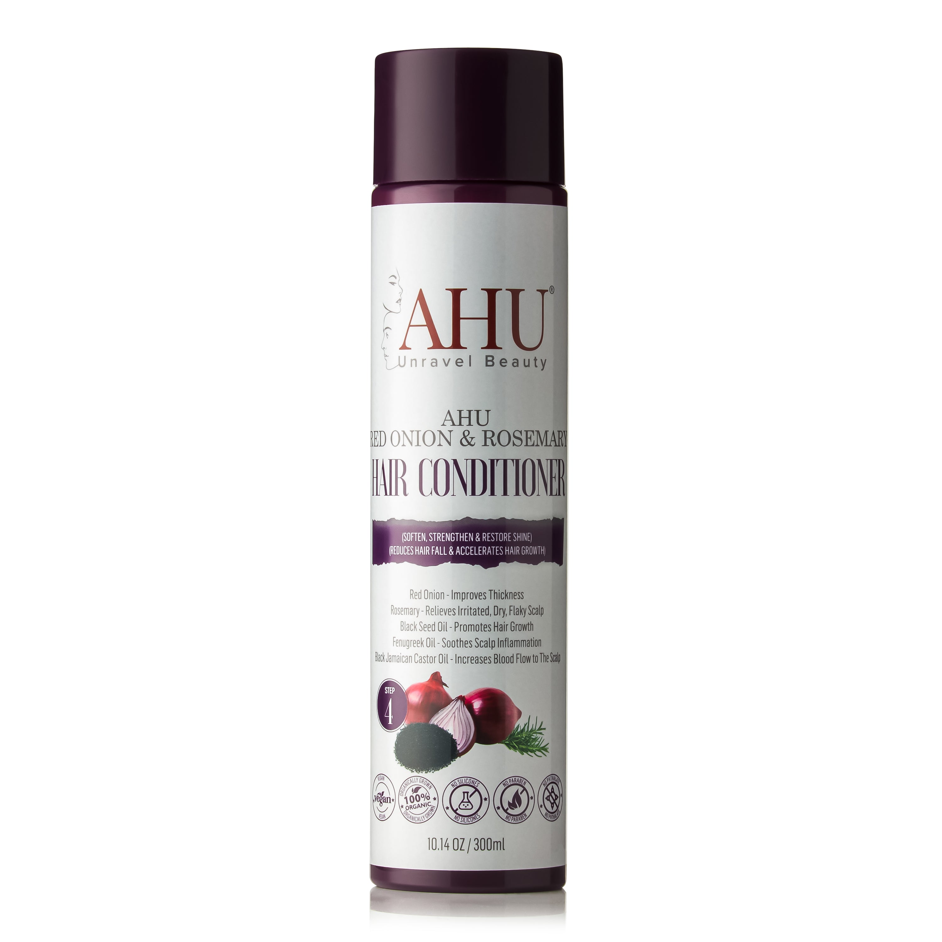 AHU Red Onion & Rosemary Hair Conditioner (300ml) – AHU CARE